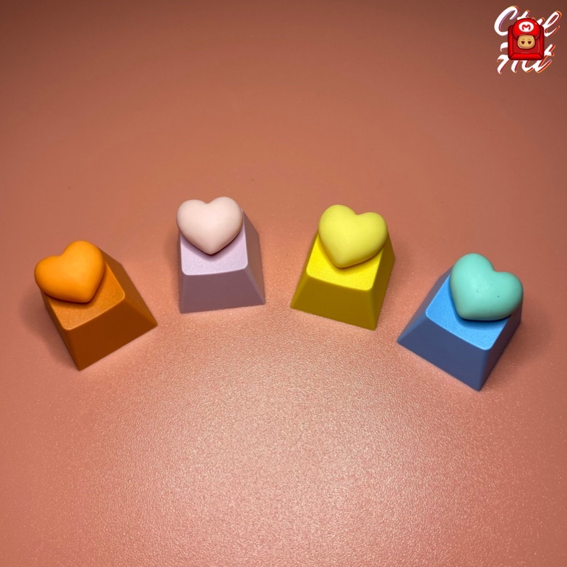 #36 Mini heart KEYCAP FOR MECHANICAL KEYBOARD | Shopee Philippines