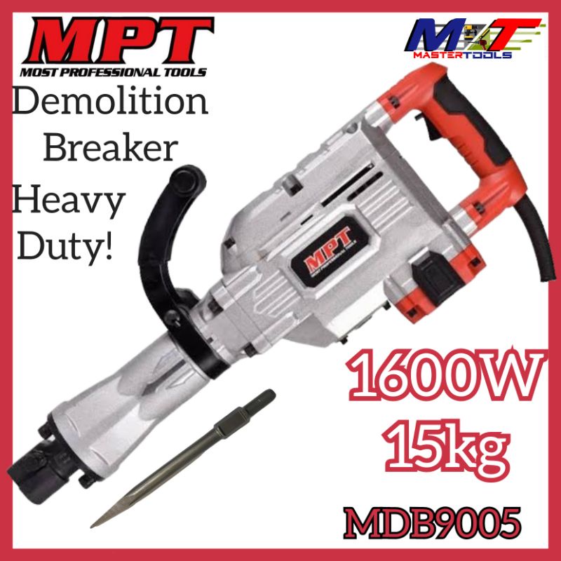Mpt Demolition Breaker 1600W 15kg MDB9005 | Shopee Philippines