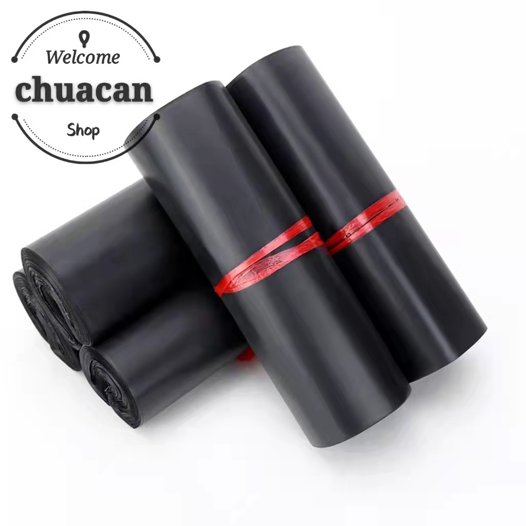 (Large)100pcs Black Plain Pouch Express Pouch, Parcel Pouch Shipping ...