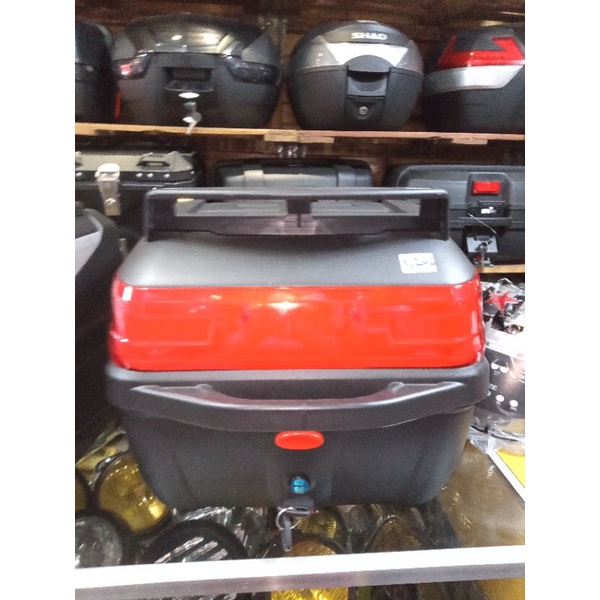 TOP BOX 32 liters (Redblack) | Shopee Philippines