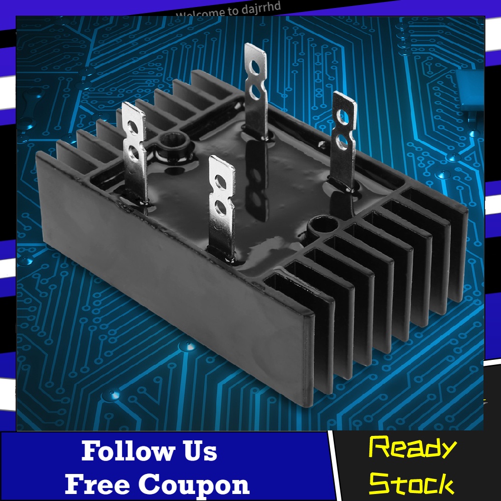 [Ready Stock] 100A Amp 1600V Voltage 2-Phase Diode Bridge Rectifier ...