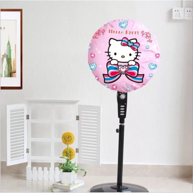 Hello kitty fan cover dust-proof cover | Shopee Philippines