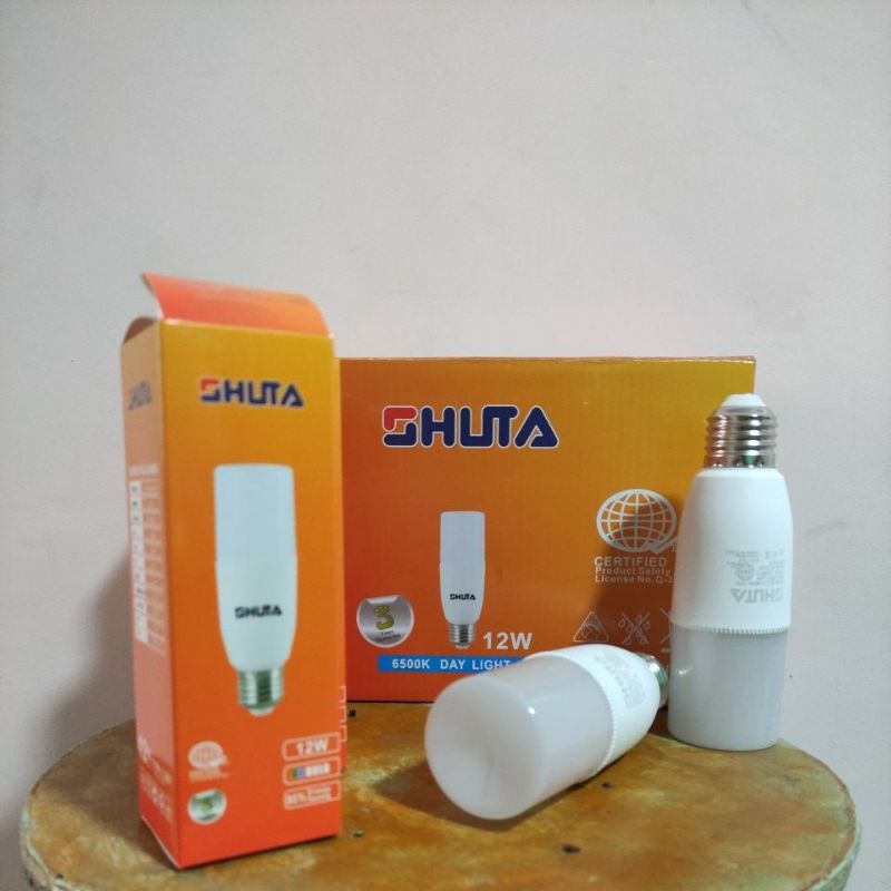 Shuta LED Light Bulb Daylight Straight Sided STLB-6505 E27 | Shopee ...
