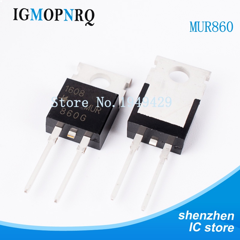 10PCS RHRP3060 TO220 fast recovery rectifier diode TO-220-2 RHRP860 ...