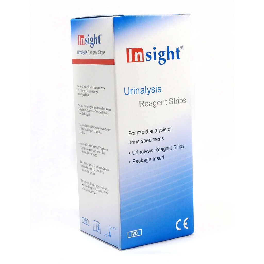 INSIGHT URINALYSIS REAGENT STRIPS 4 Parameter | Shopee Philippines