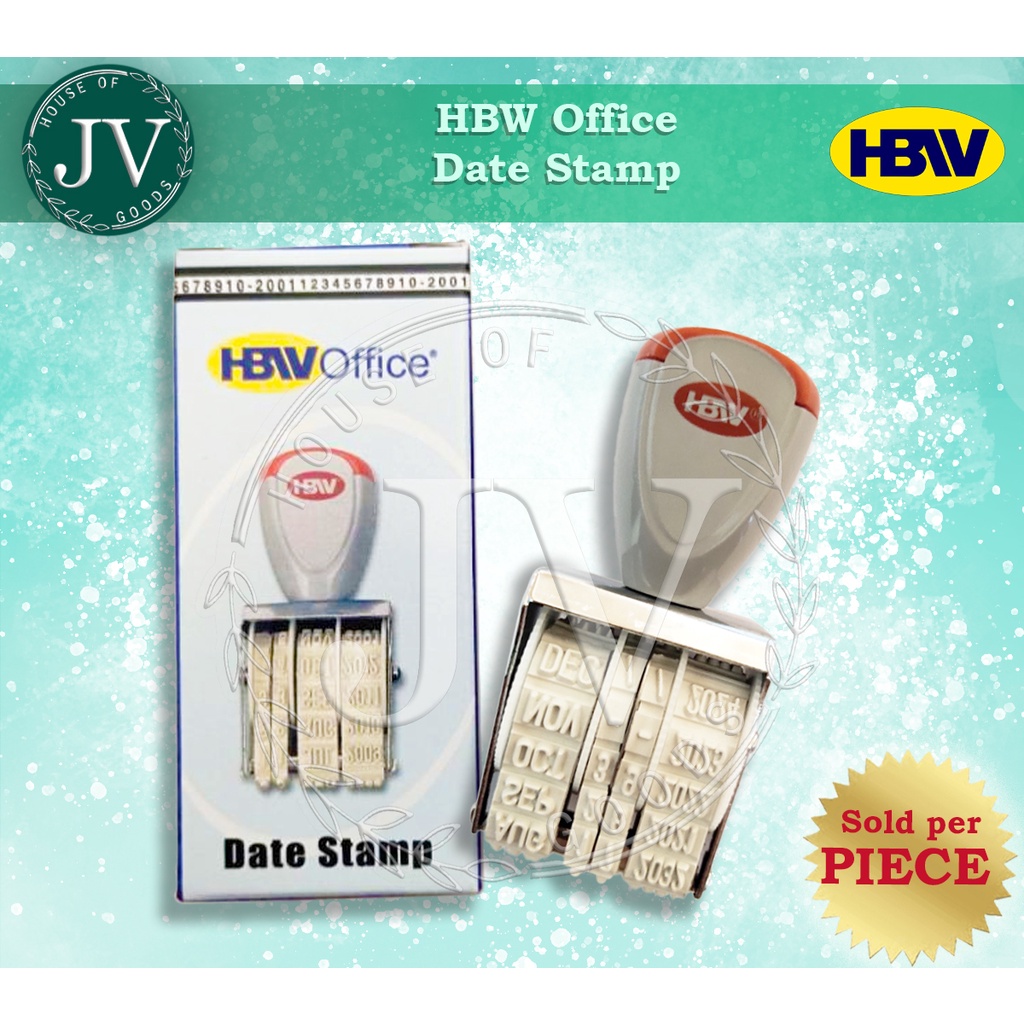HBW Office Date Stamp 4mm 12yrs (2023-2034) | Shopee Philippines