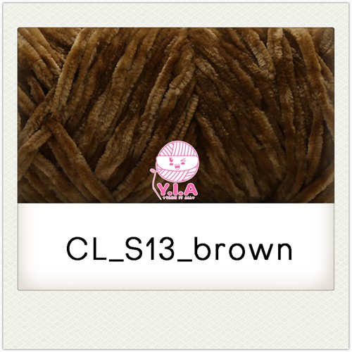 Yia Cl A Velvet Chenille Polyester Yarn Woven Wool DIY Bright Line ...
