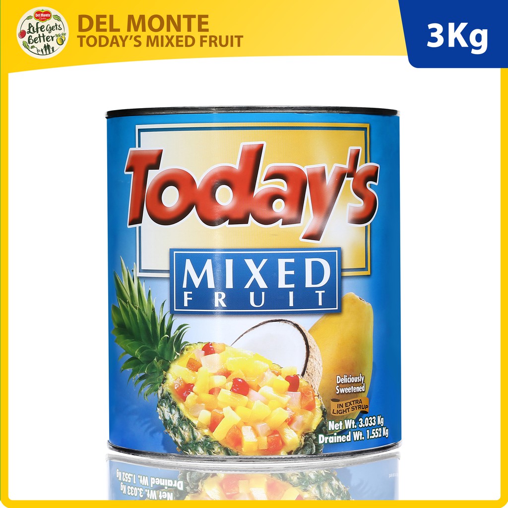 TODAY'S Fruit Cocktail 3033g (save 635 grams!) | Shopee Philippines