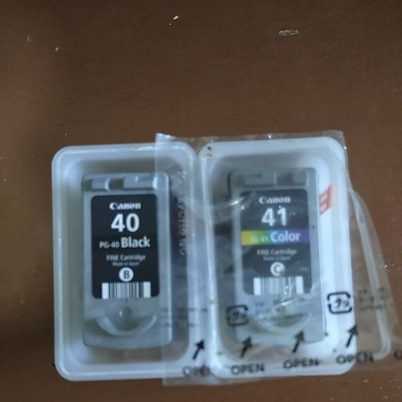 Canon Pixma 40 and 41 out of box | Shopee Philippines