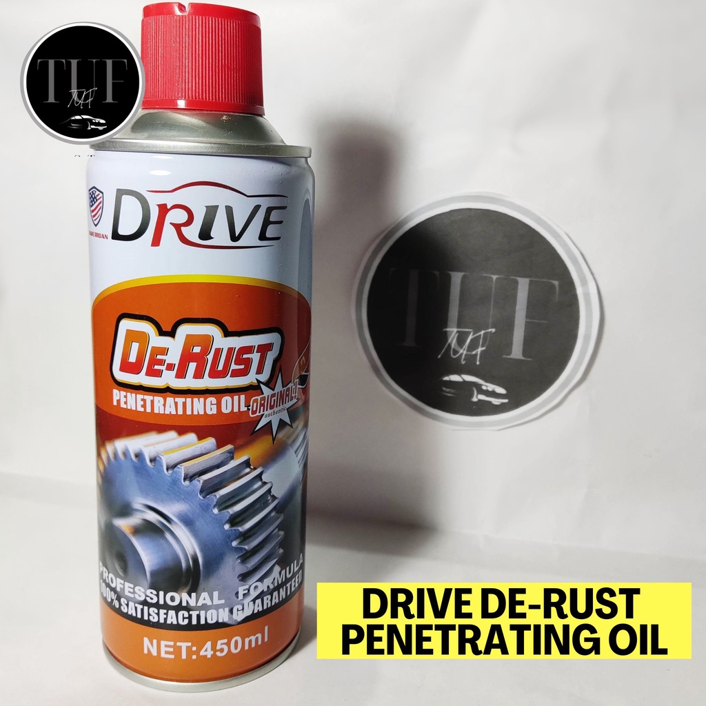 DRIVE De-Rust Penetrating Oil 450ml | Shopee Philippines