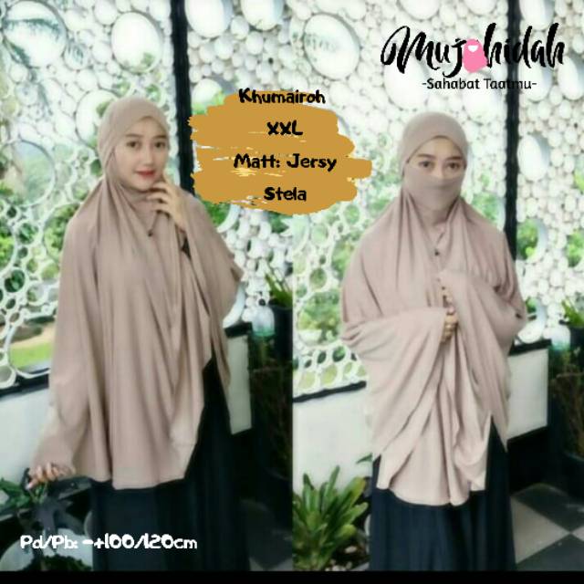 Khimar Khumairoh (veil khimar) | Shopee Philippines