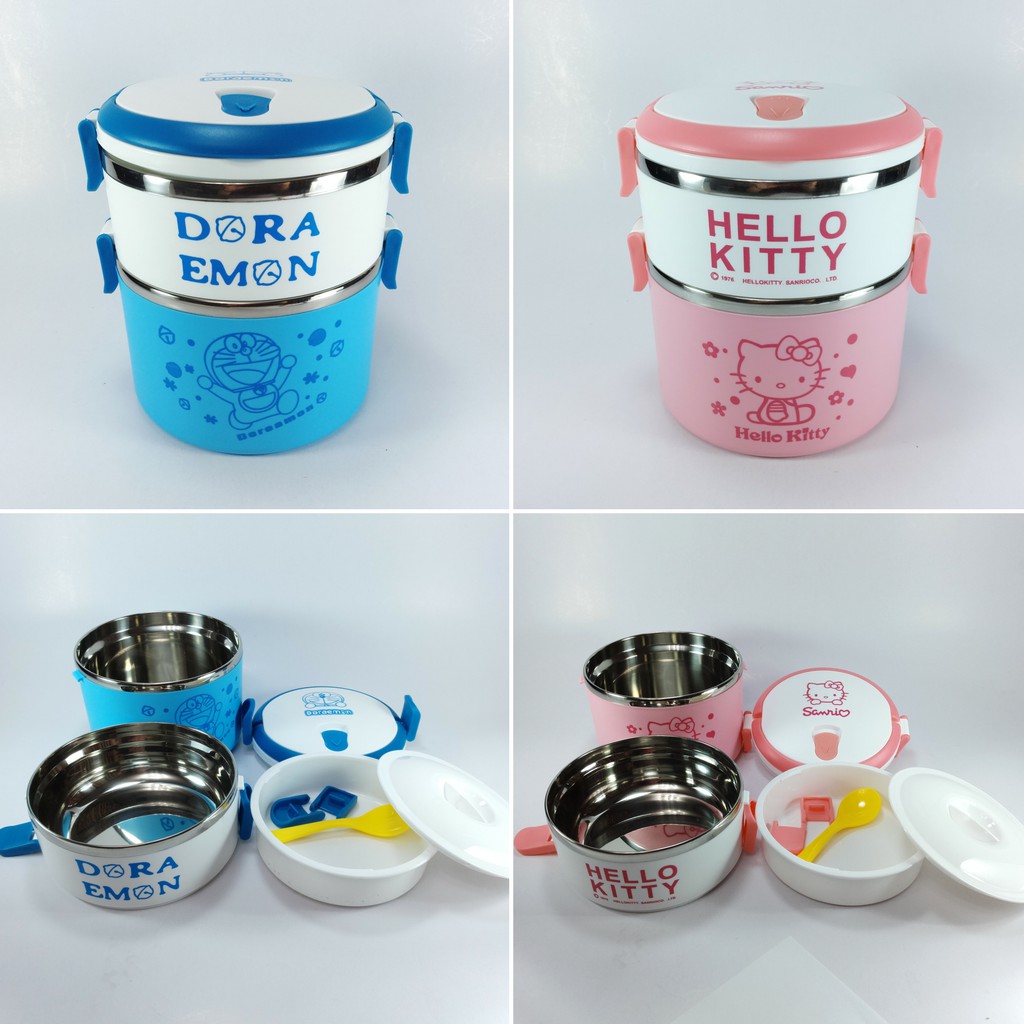 Stainless Steel Lunch Box / Food Box / Rantang / Jumbo Lunch Box 2 ...