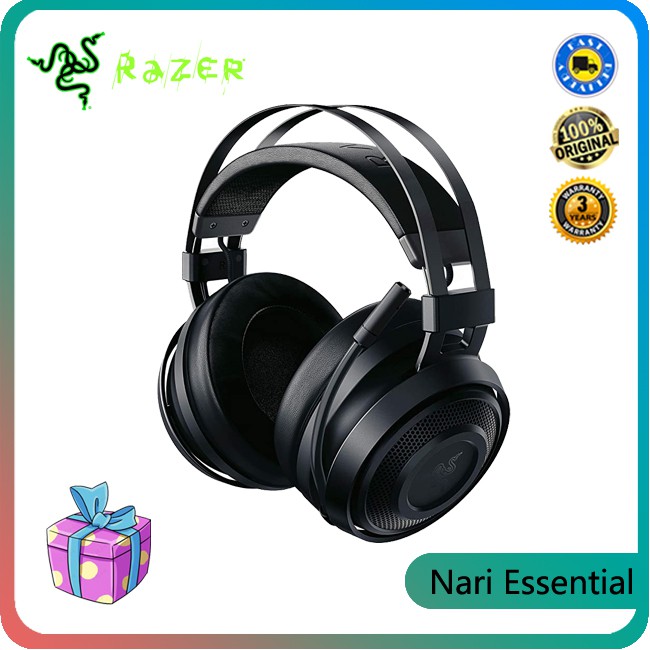 Razer Nari Essential Gaming Headset Wireless Gaming Headset | Shopee ...