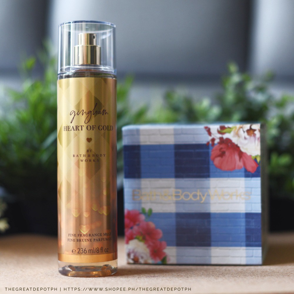 Decant | Authentic Gingham Heart of Gold - Bath & Body Works Fragrance ...