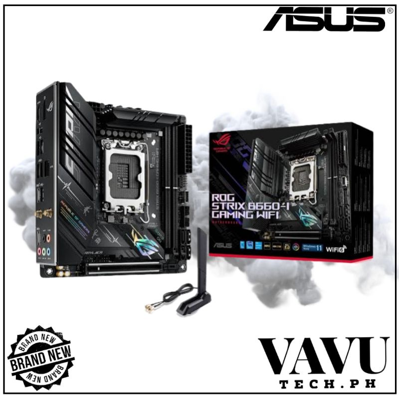Asus ROG Strix B660i Gaming Wifi 12th Gen LGA 1700 Intel ITX ...
