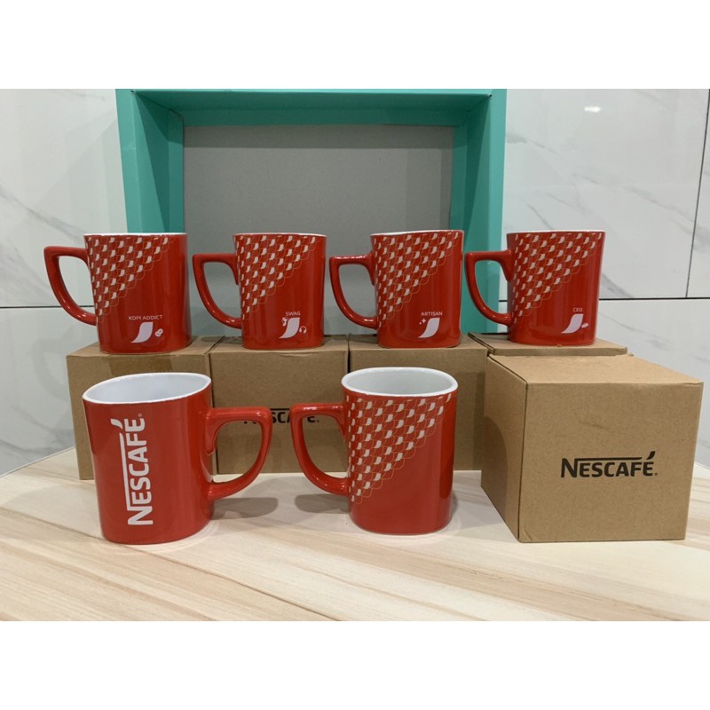 Nescafe Design Ceramic Mug by Nestle (Price Per Pc) | Shopee Philippines