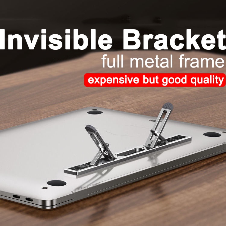 Laptop Cooling Bracket Aluminum Alloy Computer Lift Frame Desktop Plate ...
