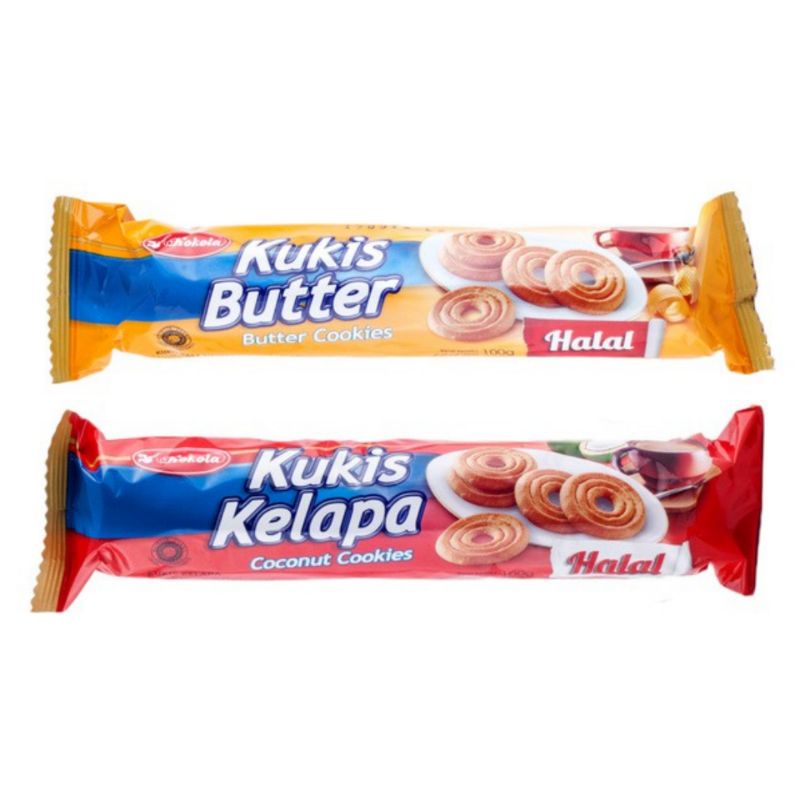 Kokola Butter/Coconut Cookies 100gr - KOKOLA Butter Cookies/Coconut ...