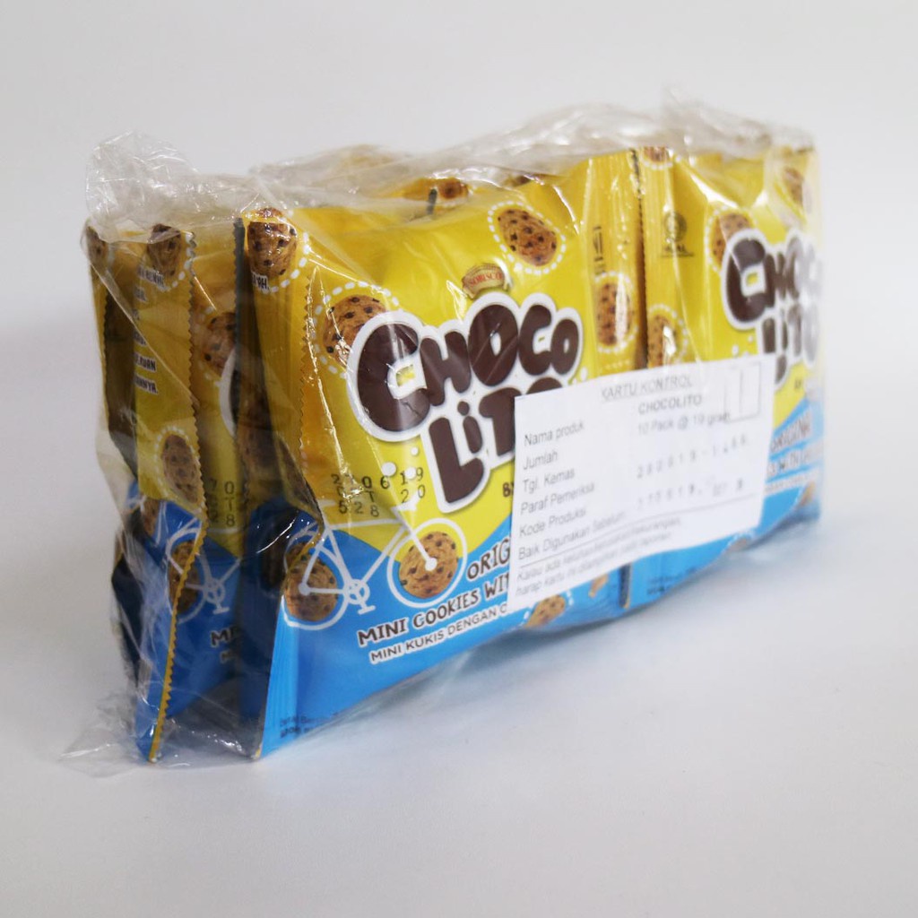 Mini Cookies Choco Mania Chocolito Original Biscuit (10pc/pack ...