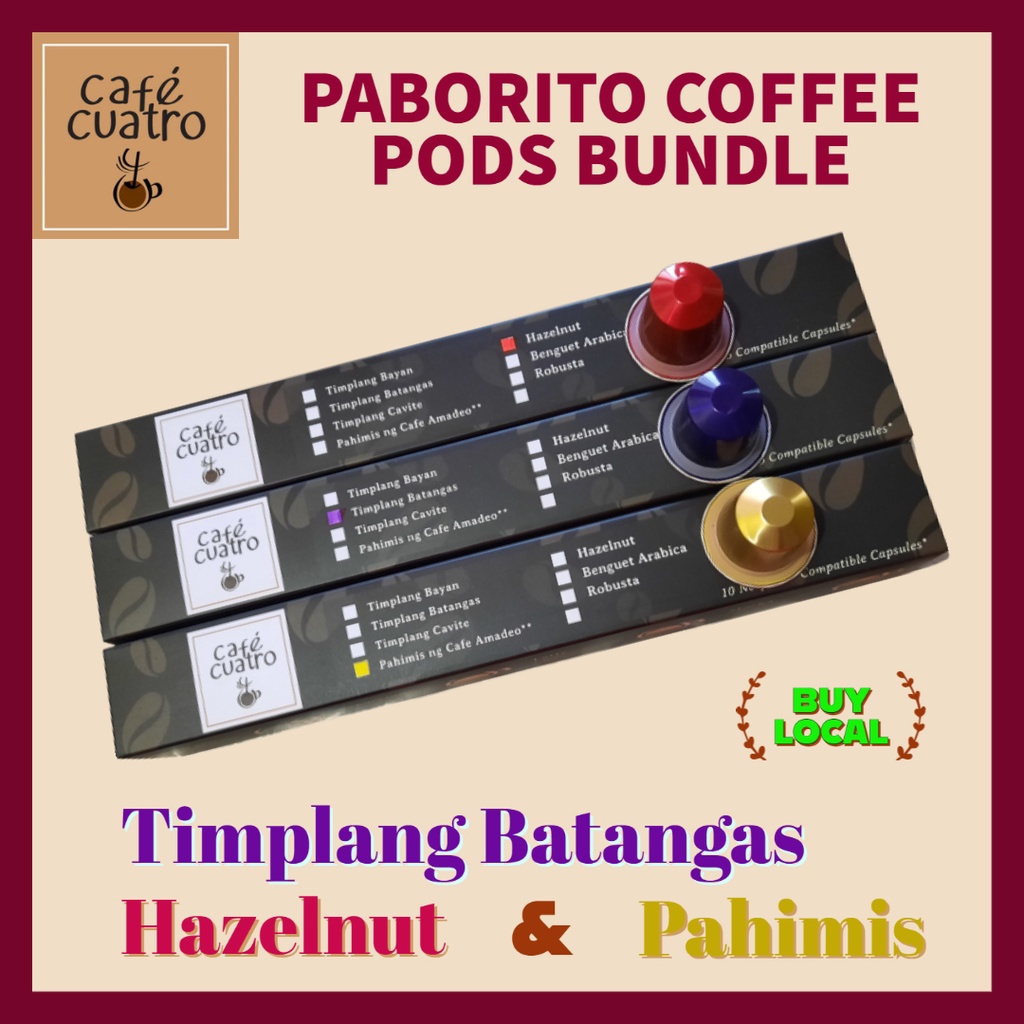 cafe4ph PABORITO Bundle Nespresso Compatible Capsules (Batangas ...