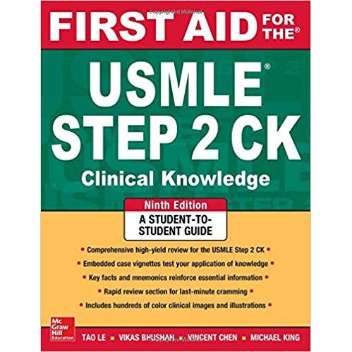 FIRST AID USMLE Step 2 CK 9th edition PLE | Shopee Philippines