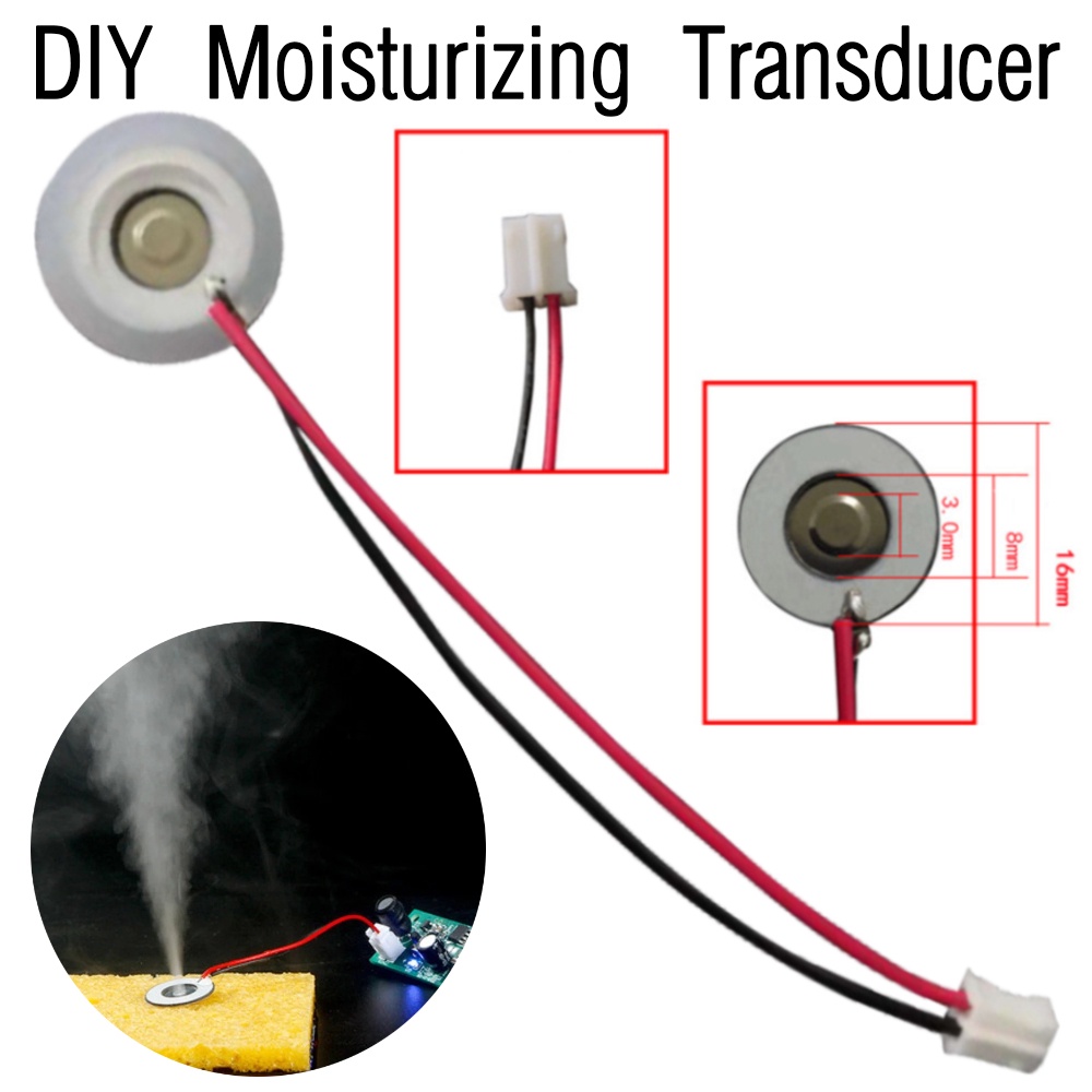 [Spot] 1PC 16mm DIY Moisturizing Transducer Mist Maker Atomizer Film ...