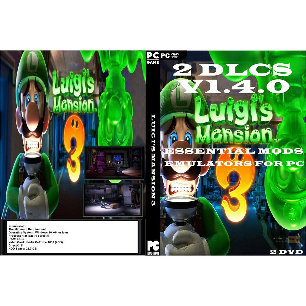 PC Game Disc Luigi's Mansion 3 (2DVD) | Shopee Philippines