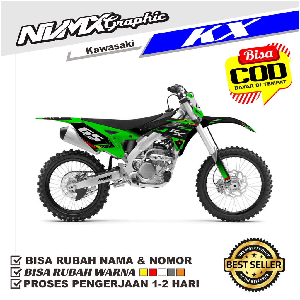 Kx 250-450F STICKER TRAIL DECAL FULL BODY CUSTOM | Shopee Philippines