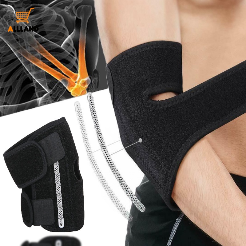 1 Pcs Adjustable Breathable Self-Heating Sports Elbow Protector Covers ...