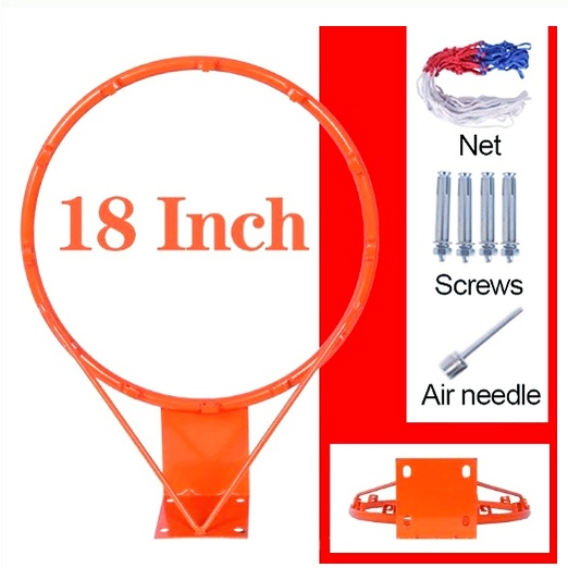 Heavy Duty Basketball Hoop Basketball Ring 18 Inch Standard NBA ...