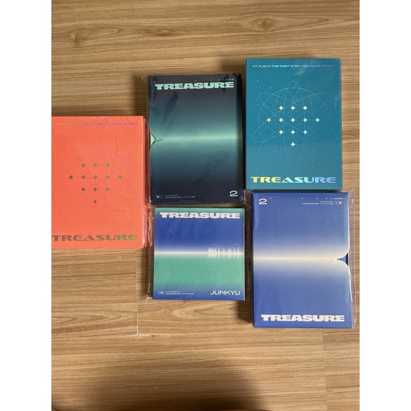 Treasure Albums - First Step , Second Step: Chapter 1 Album with Ktown4u pob Sealed & Onhand ...