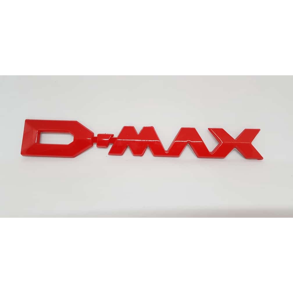 Isuzu DMAX Red Trunk Emblem | Shopee Philippines
