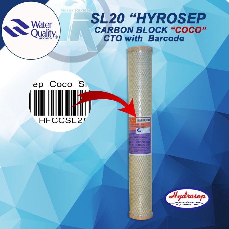 Original Hydrosep/Cocopure carbon filter | Shopee Philippines