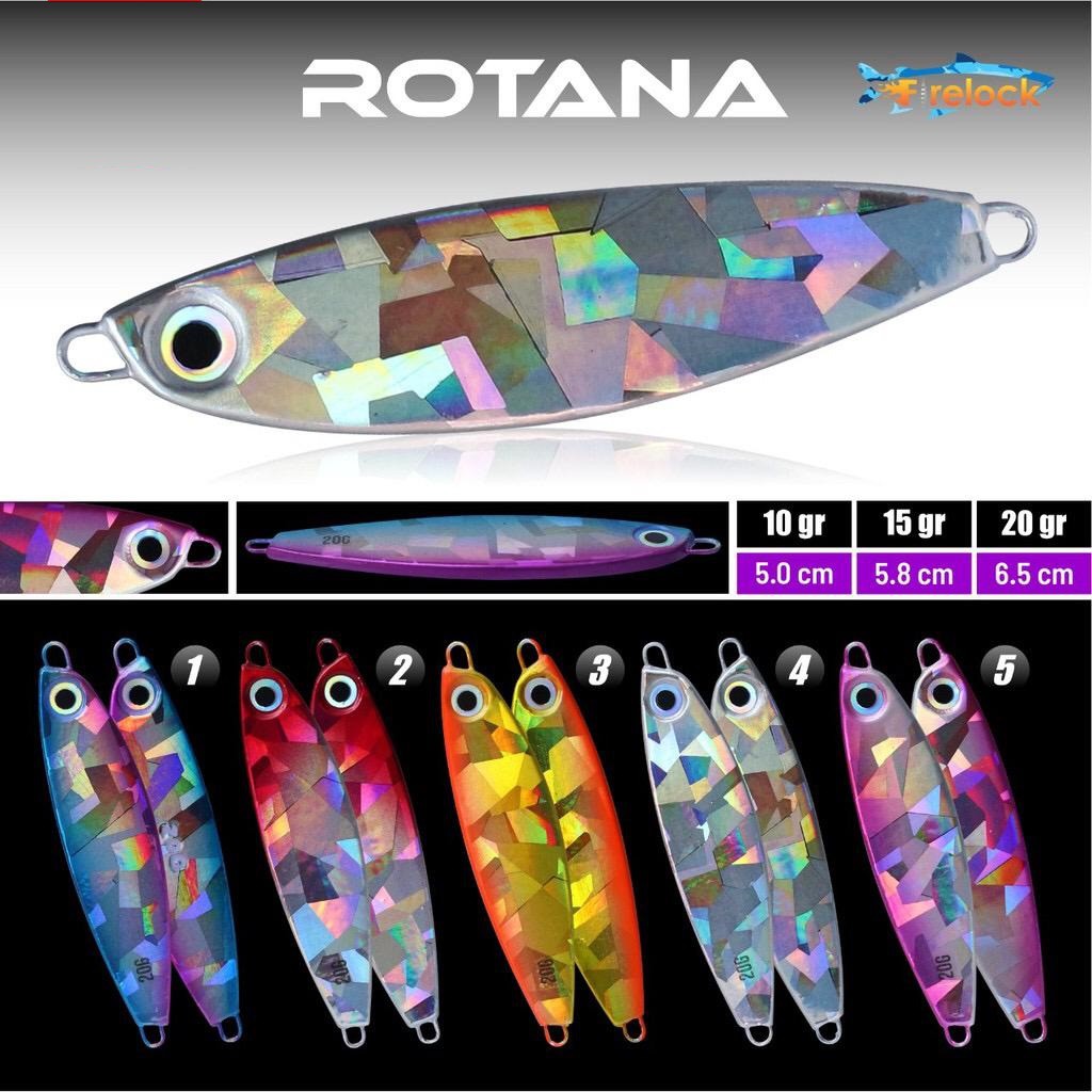 Micro Jig 20gram Firelock Rotana Japan Hologram Model | Shopee Philippines