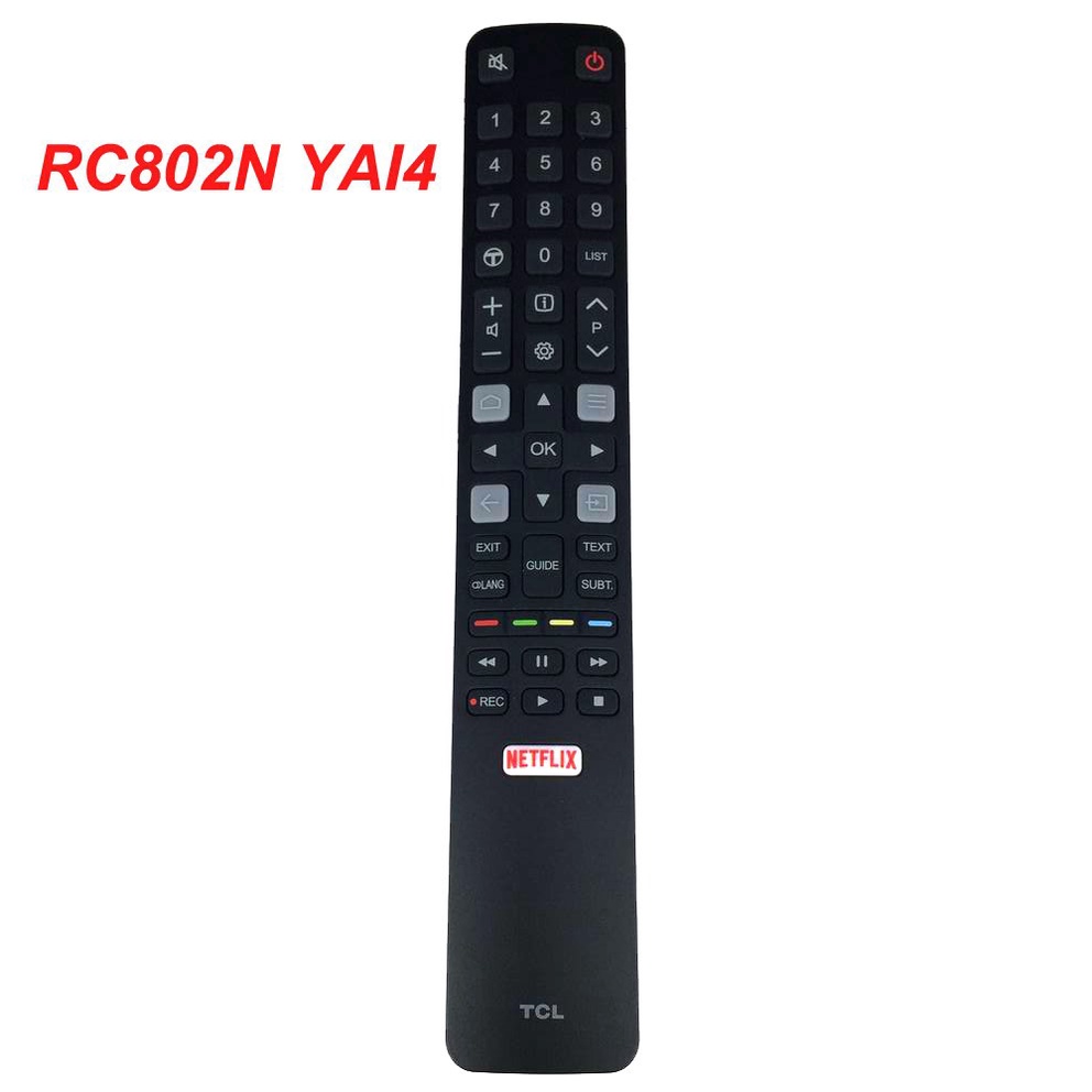 Original RC802N YAI1 / RC802N YAI4 For TCL Smart TV Remote Control ...