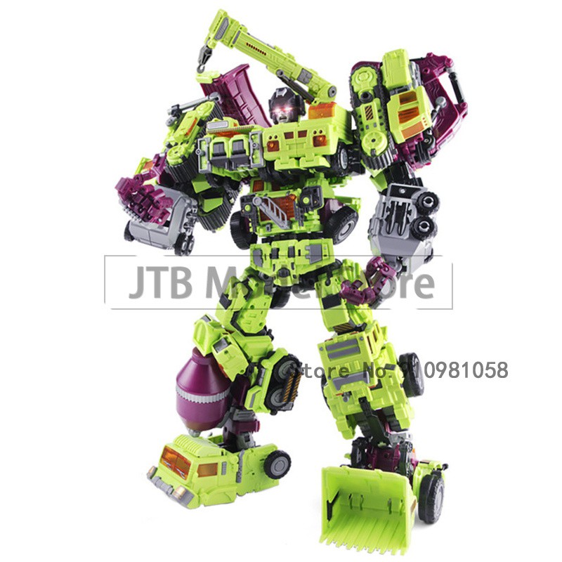 NBK Devastator G1 Transformation GT Combiners 6in1 Toy Combiner Car ...