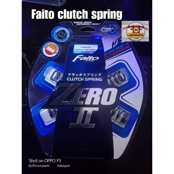 FAITO Clutch Spring & Clutch Lining For sniper150 | Shopee Philippines