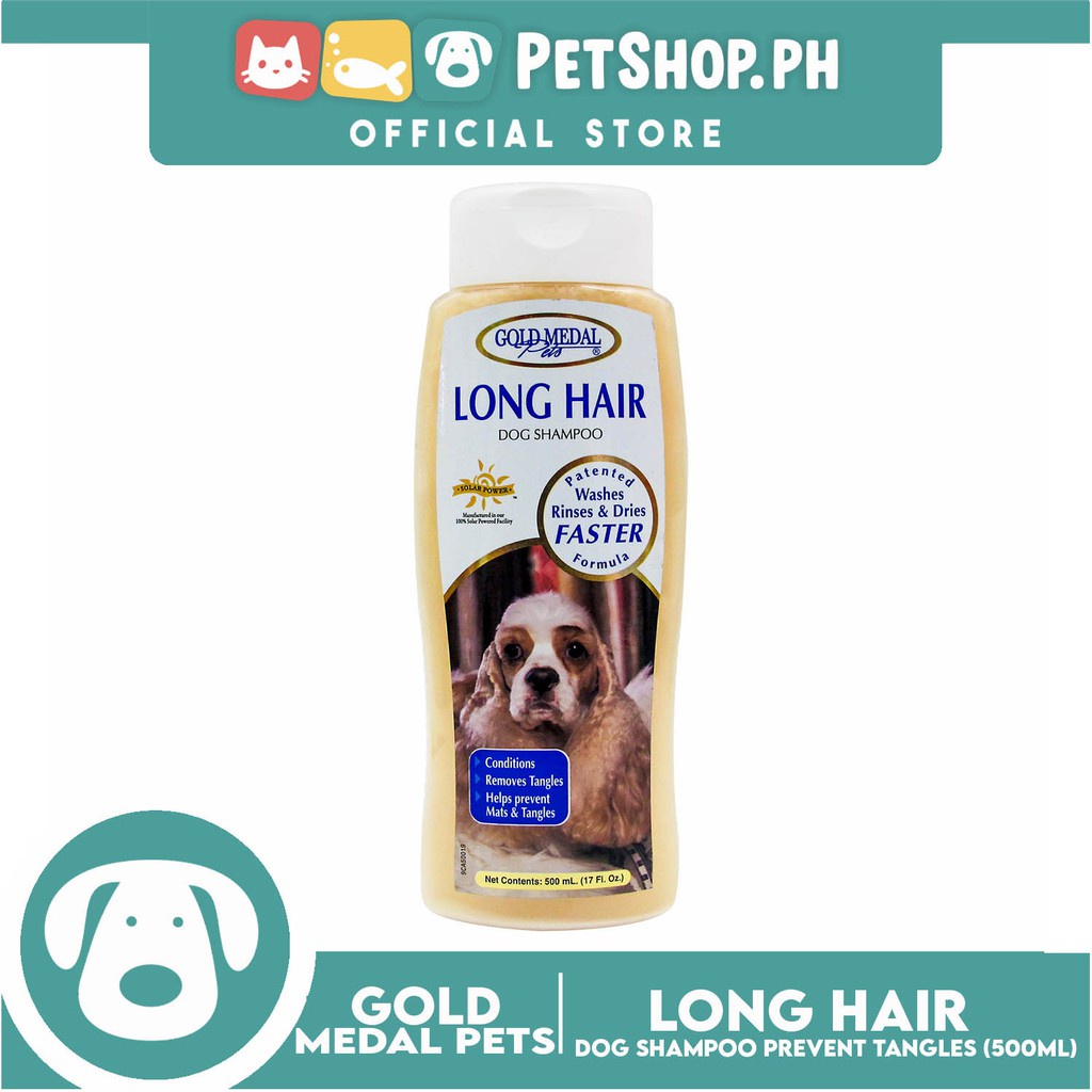 Gold Medal Pets Long Hair Dog Shampoo 17oz Helps Removes Tangles ...