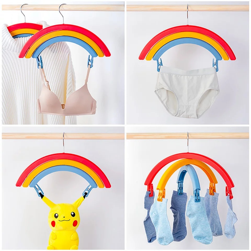 YQ 3 in 1 Multifunction Rainbow Rotating Rainbow and Hanger Multi-port ...