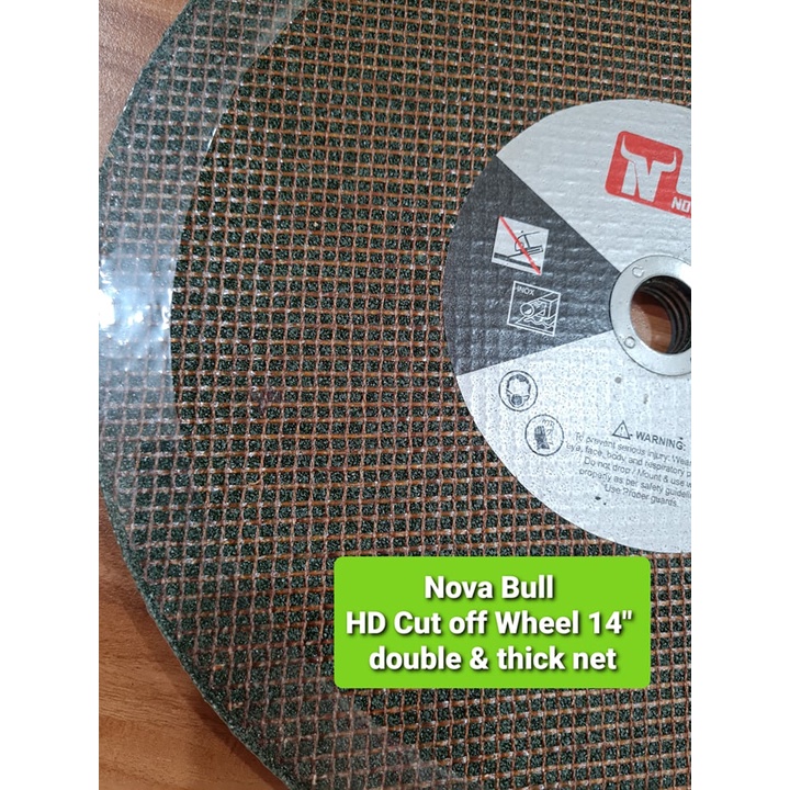NOVA BULL Cut Off Wheel Cutting Disc 14" for Metal Cut Off Machine ...