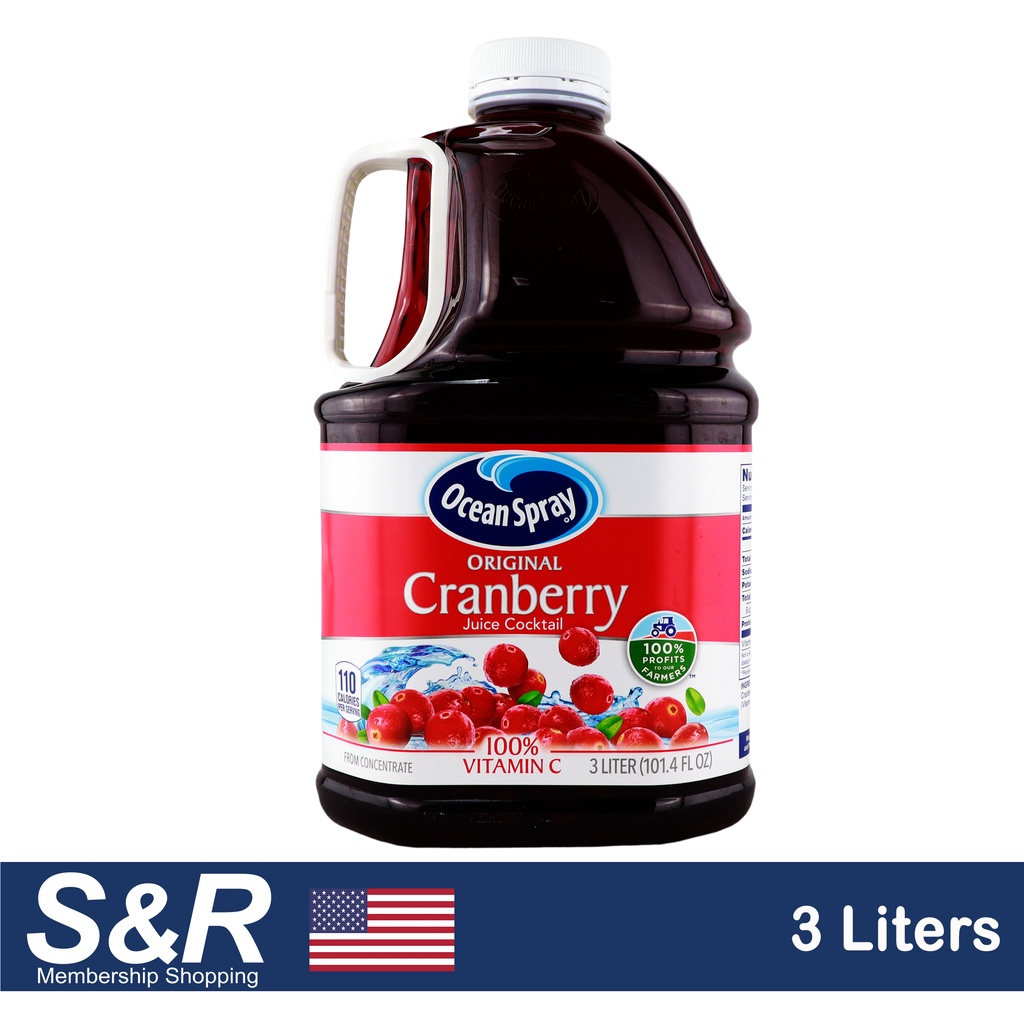 Ocean Spray Cranberry Juice Cocktail 3L | Shopee Philippines