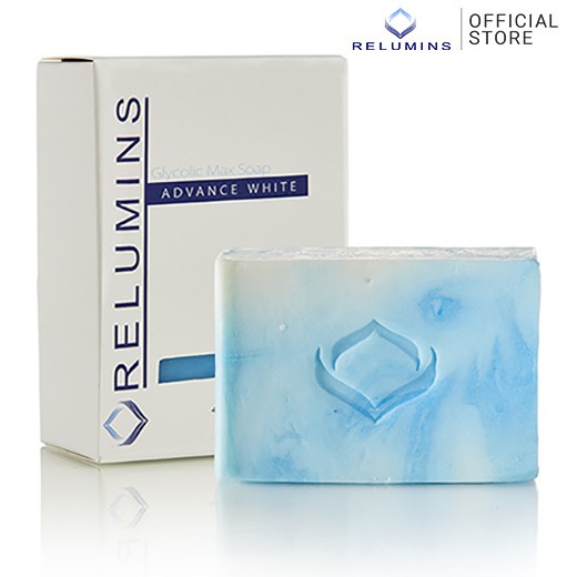 Relumins Advance White Glycolic Max Soap (AHA-Mild Peel w/ Aloe ...