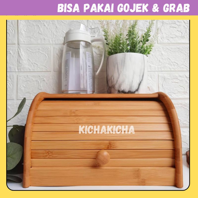Fresh Bread Storage Places Close Slides Versatile Containers Wooden ...