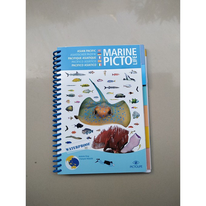 Fish Book Slate Dive Waterproof Marine Picto Life Asian Pacific ...