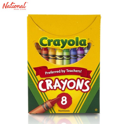 Crayola Classic Crayon 8 Colors National Book Store | Shopee Philippines