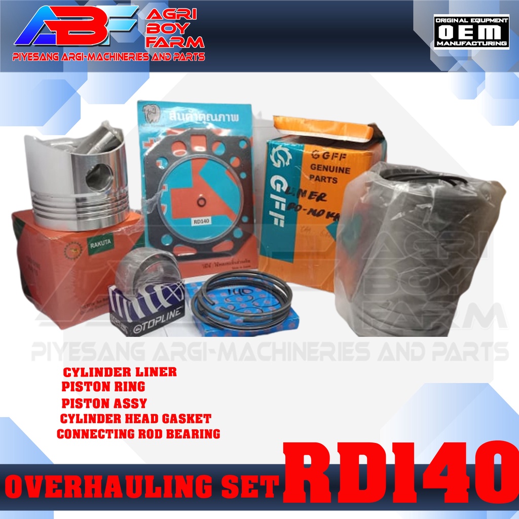 Overhauling Set RD140 Water Cooled Diesel Engine | Shopee Philippines