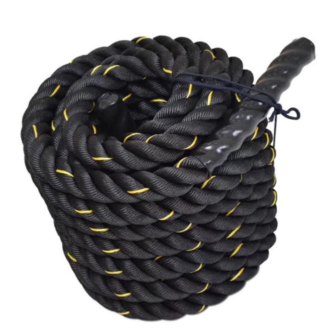 38mm*9m 8KG Fitness Battle Ropes, Fitness Training Rope Muscle UFC ...