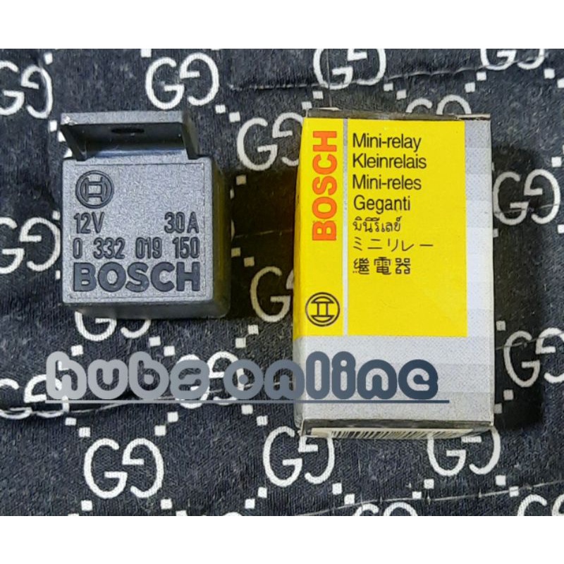 Bosch Relay 12V 30A /24V 20A (Original Made) Not Generic For Motorcycle | Shopee Philippines