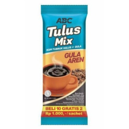 Abc Tulus Coffee Mix Palm Sugar [23 gr]/1Pc | Shopee Philippines
