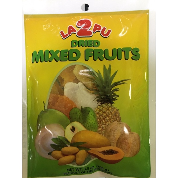 Lapu2 cebu pasalubong dried mixed fruits 100g | Shopee Philippines
